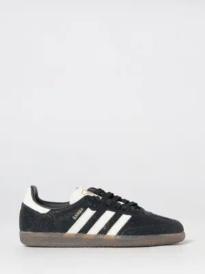 ADIDAS ORIGINALS Samba Og Trainers In Embossed Leather With 3-stripes Logo - Black