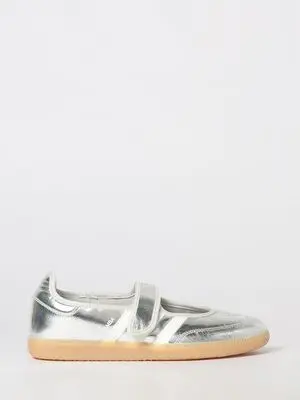 ADIDAS ORIGINALS Samba Jane Mary Jane Ballet Flats In Laminated Leather With Logo