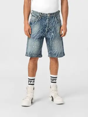 Philipp Plein Monogrammed Shorts