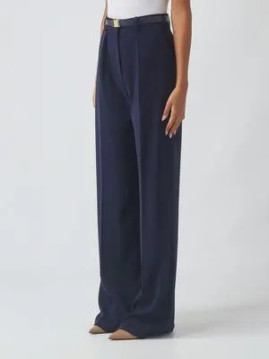 Elisabetta Franchi Wide Leg Tailored Pants