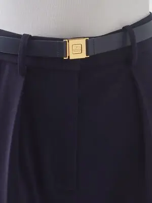 Elisabetta Franchi Wide Leg Tailored Pants