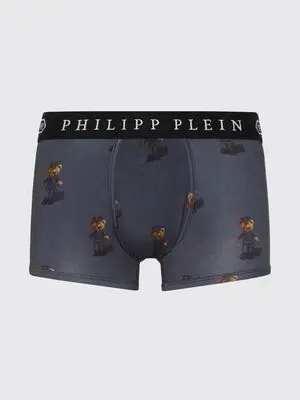 Philipp Plein Printed Boxer Briefs - Blue