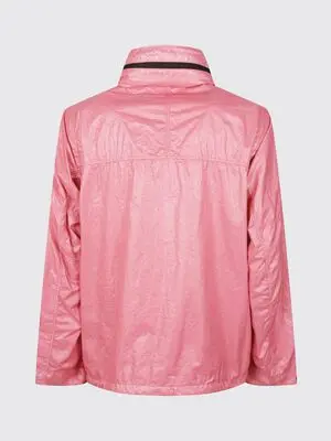 Stone Island Zip-up Jacket With Stand Collar - Pink