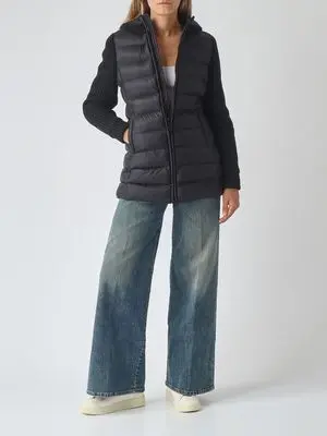 COLMAR Down Padded Jacket With Contrasting Knit Sleeves