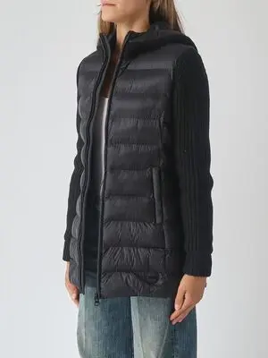 COLMAR Down Padded Jacket With Contrasting Knit Sleeves