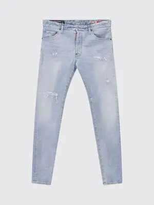 Dsquared2 Distressed Light Wash Jeans