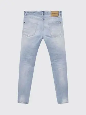 Dsquared2 Distressed Light Wash Jeans