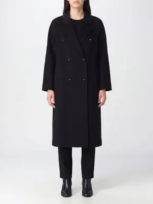 Loulou De Saison Double Breasted Coat - Black