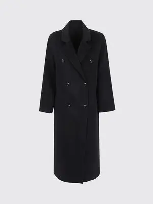 Loulou De Saison Double Breasted Coat - Black