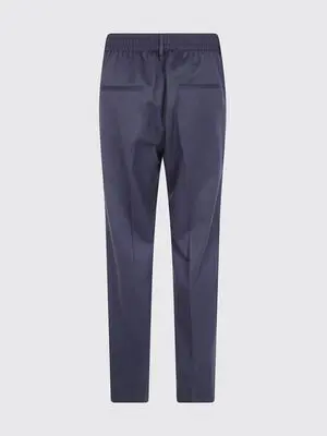 Tagliatore Tailored Drawstring Trousers - Blue
