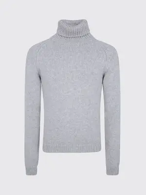 TOM FORD Turtleneck Jumper In Virgin Wool And Cashmere Blend With Ribbed Trims