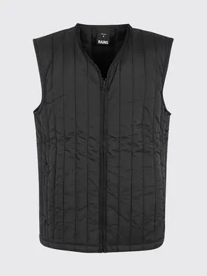 Rains Quilted Zip-up Vest