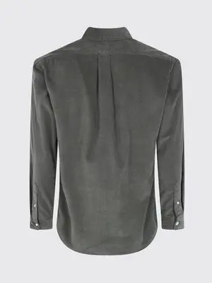Polo Ralph Lauren Corduroy Shirt With Button-down Collar And Logo