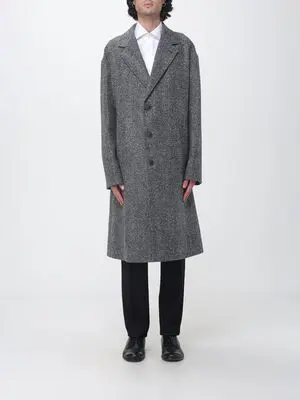 Herno Single Breasted Coat - Charcoal