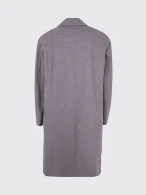Dries Van Noten Double Breasted Coat - Grey