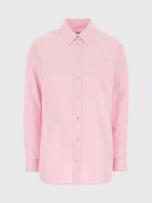 Burberry Striped Shirt With Logo Detail