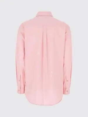 Burberry Striped Shirt With Logo Detail