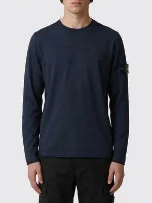 Stone Island Stone Island Crew Neck Sweater With Badge Detail Navy