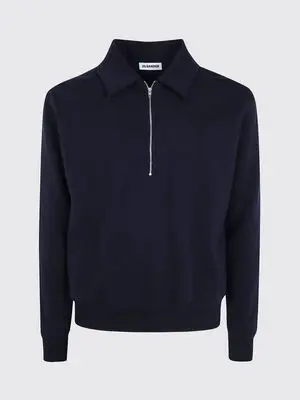 JIL SANDER Zip-up Collared Sweatshirt