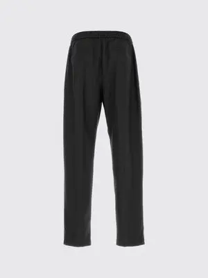 Dolce & Gabbana Pleated Virgin Wool Jogging Trousers With Drawstring Waist