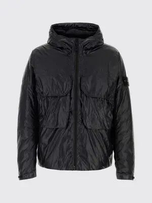 Stone Island Zip-up Jacket With Hood