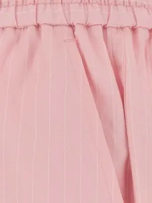 Burberry Striped Drawstring Shorts