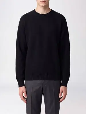 TOM FORD Cashmere Crewneck Jumper With Dropped Shoulders And Ribbed Trims - Black