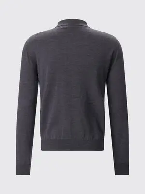 Valentino Garavani Slim Fit Virgin Wool Long-sleeved Polo Shirt
