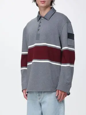Bottega Veneta Striped Rugby Polo