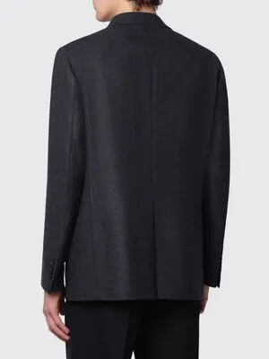 Tagliatore Double-breasted Blazer In Virgin Wool And Cashmere With Peak Lapels