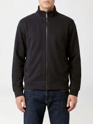 Emporio Armani Full Zip Sweatshirt - Black