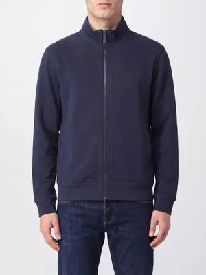 Emporio Armani Full Zip Sweatshirt - Blue