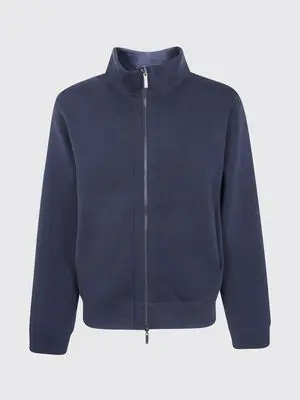 Emporio Armani Full Zip Sweatshirt - Blue
