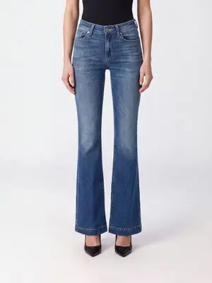 Liu Jo Flare Leg Denim Trousers