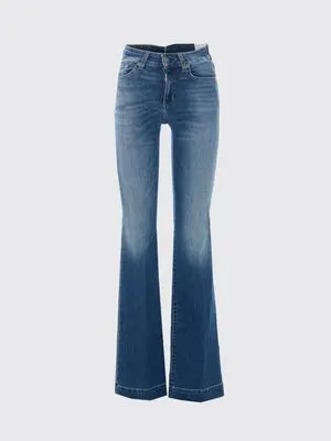 Liu Jo Flare Leg Denim Trousers