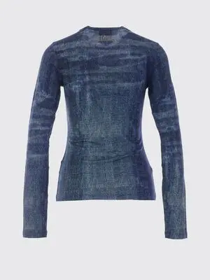 Liu Jo Print Long Sleeve Top - Blue