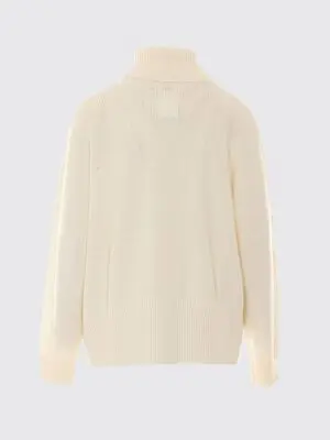 Liu Jo Wool Blend Turtleneck Jumper With Logo Buttons