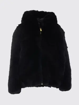 Moose Knuckles Fur Zip-up Jacket - Black