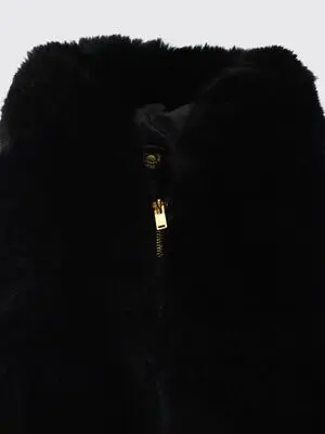 Moose Knuckles Fur Zip-up Jacket - Black
