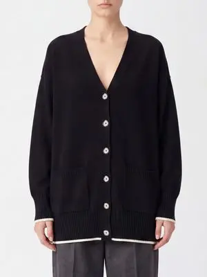 Pinko Button-detailed V-neck Cardigan