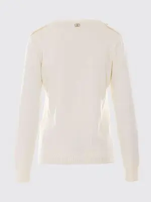 Liu Jo Crew Neck Pullover - White