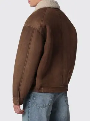 SALVATORE SANTORO Suede Bomber Jacket