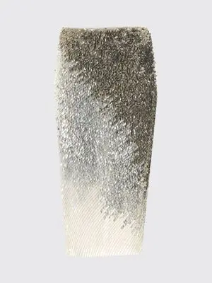 Elisabetta Franchi Sequined Midi Skirt