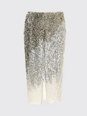 Elisabetta Franchi Sequined Midi Skirt