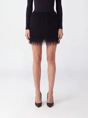Liu Jo Embellished Mini Skirt - Black