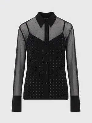 Liu Jo Embellished Sheer Shirt