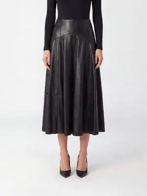 Liu Jo Leather Skirt - Black