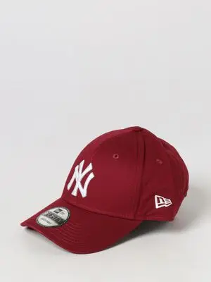 New Era 9forty Ny Yankees Cotton Baseball Cap With Embroide Logo - Red