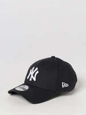 New Era 9forty Ny Yankees Cotton Baseball Cap With Embroidered Logo - Blue