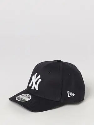New Era 9forty Ny Yankees Cotton Baseball Cap With Embroidered Logo - Blue
